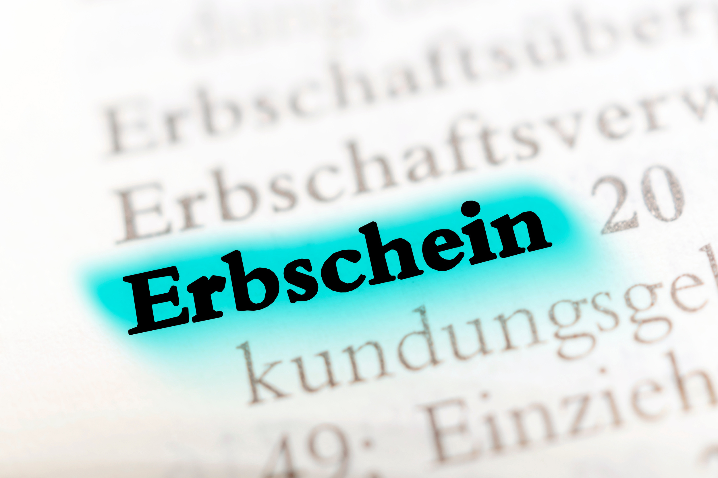 Erbschein beantragen | Kanzlei Thaler Rechtsanwalt Thaler